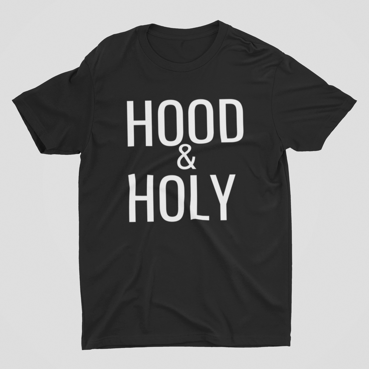 Hood & Holy T-Shirt - Black – RTK Style